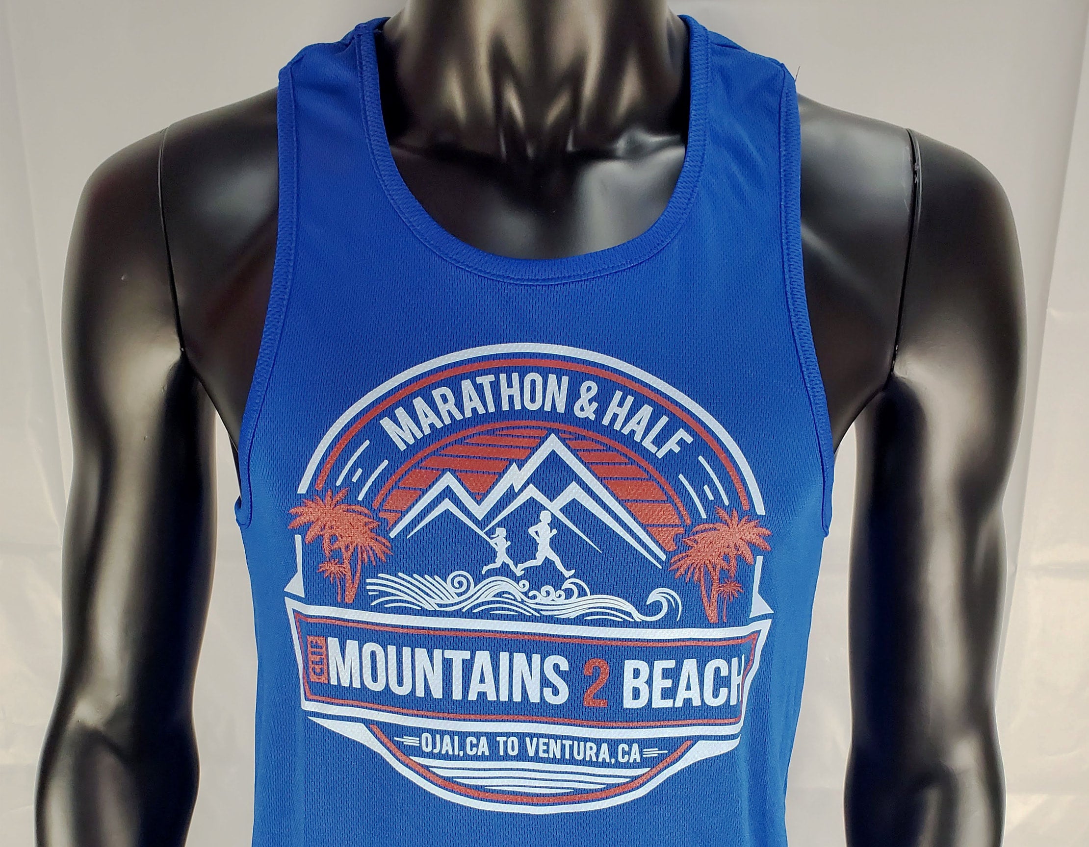 Tank Top Royal Blue w/ Round M2B logo